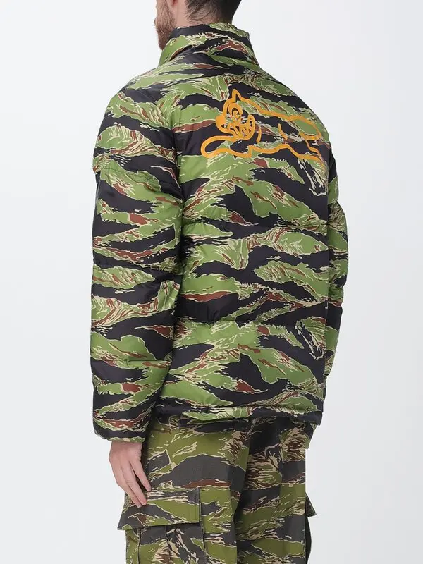 ICECREAM Puffer Jacket With Camouflage Print And Logo Detail