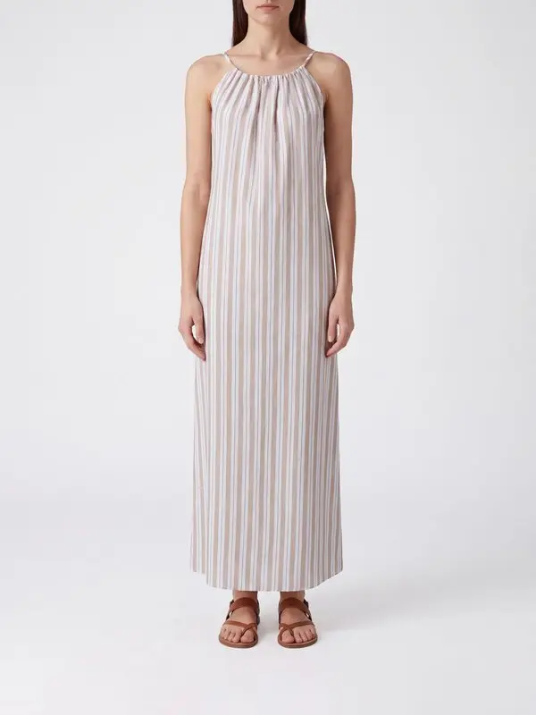 SEMICOUTURE Maxi Dress With Stripes