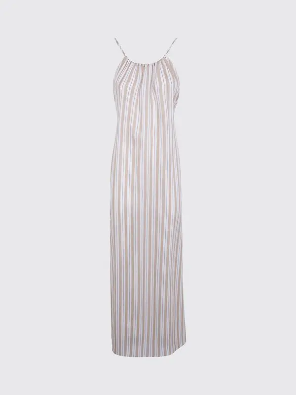 SEMICOUTURE Maxi Dress With Stripes