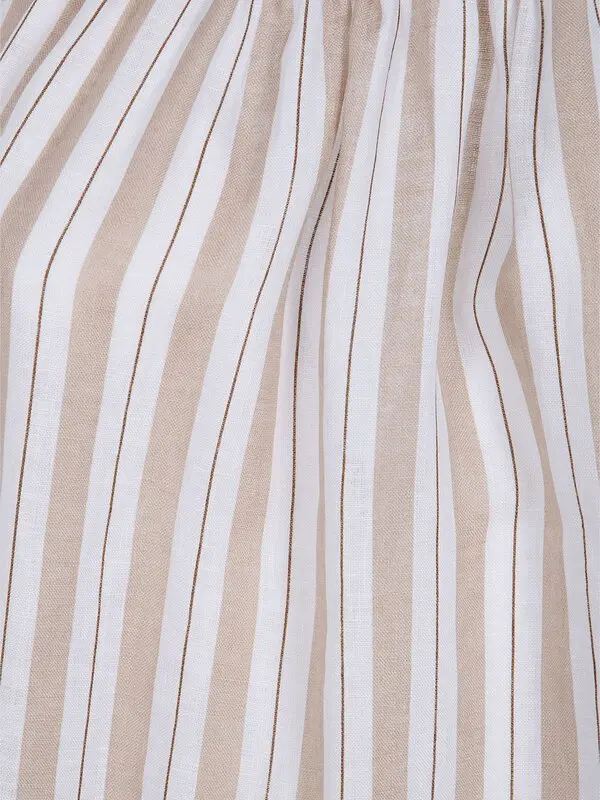 SEMICOUTURE Maxi Dress With Stripes