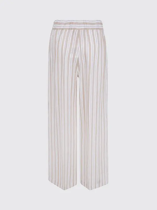 SEMICOUTURE Striped Wide Leg Trousers