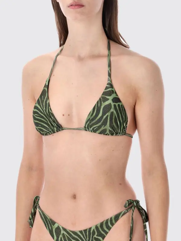 MATINEE Zebra Print Triangle Bikini With Tie Fastenings