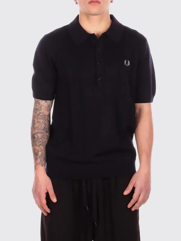 Fred Perry Cotton Polo With Logo