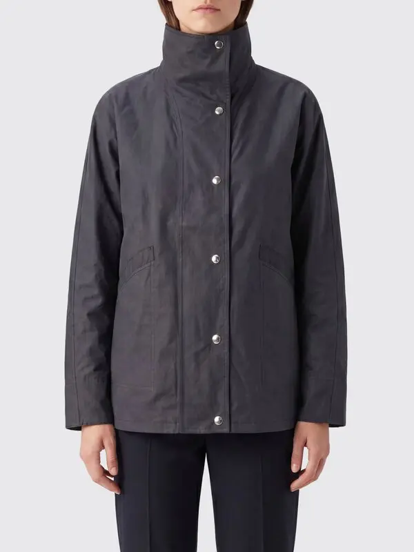 TOTEME Parachute Water-repellent Technical Fabric Jacket With High Neck
