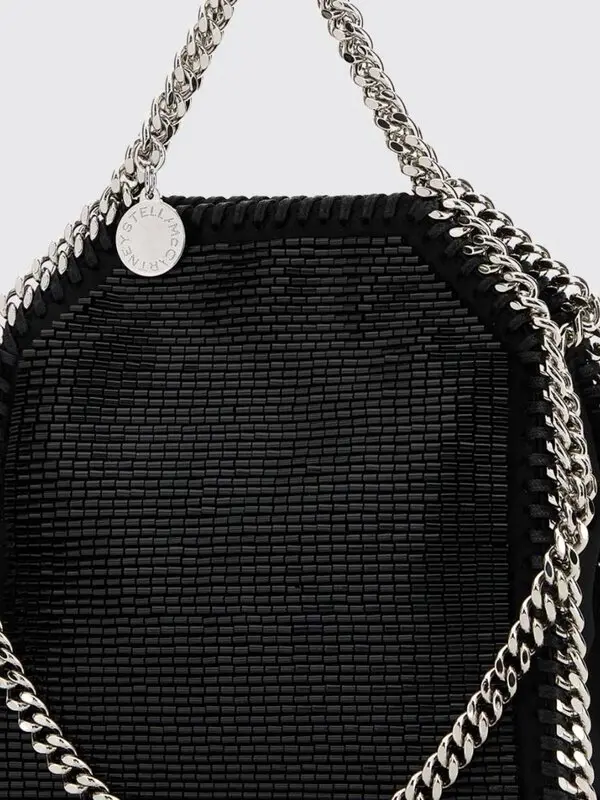Stella McCartney Embroidered Falabella Alter Mat Handbag With Beads