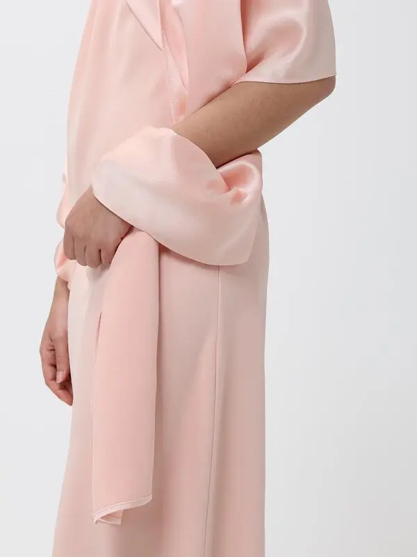H COUTURE Satin Stole - Peach
