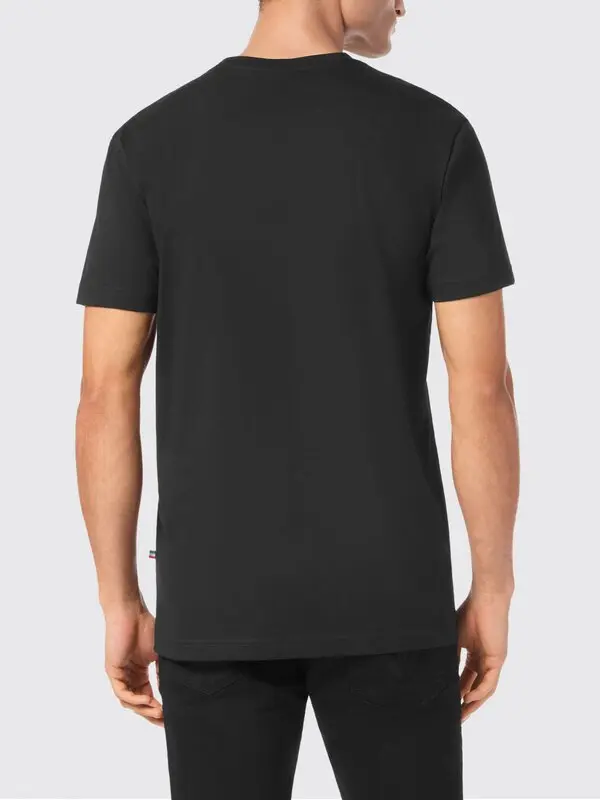 BILLIONAIRE Cotton T-shirt With Lion Print - Black
