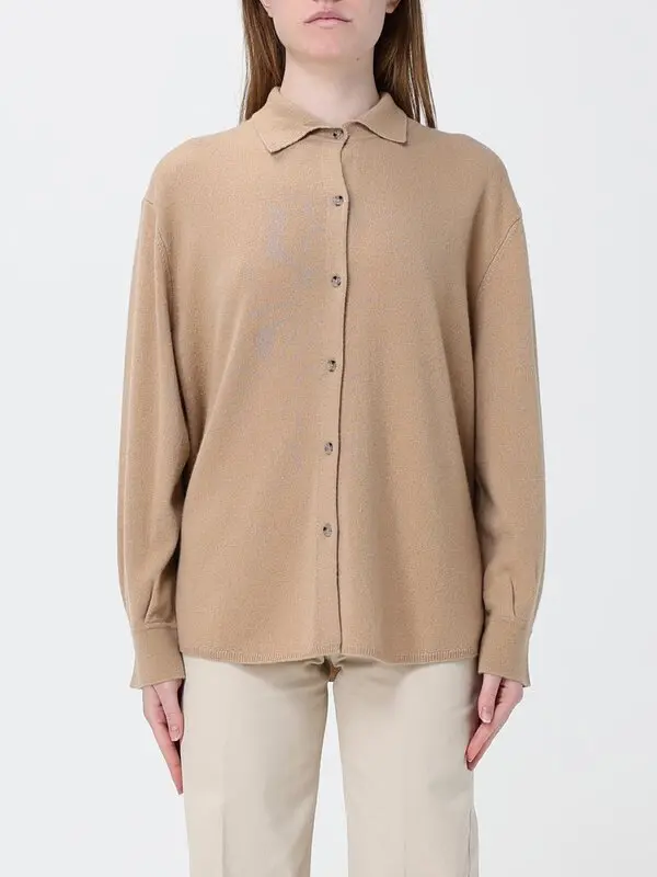 ALLUDE Cashmere Cardigan - Beige