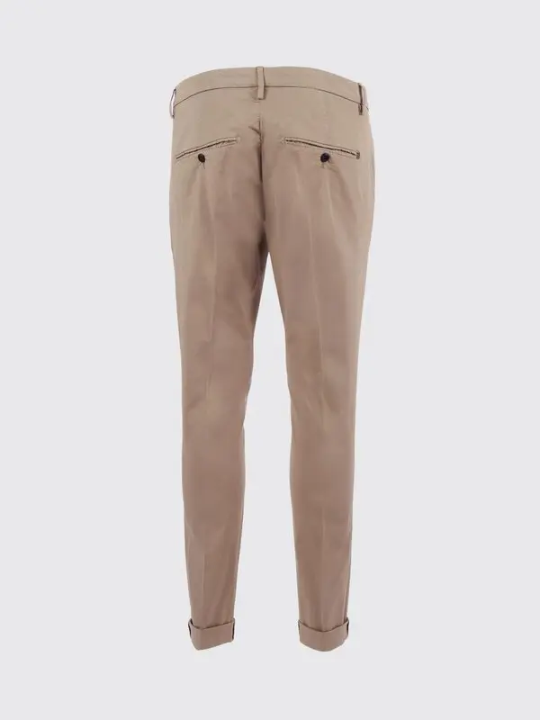 DONDUP Gabardine Chino Trousers - Beige