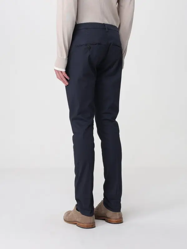DONDUP Gabardine Chino Trousers - Blue