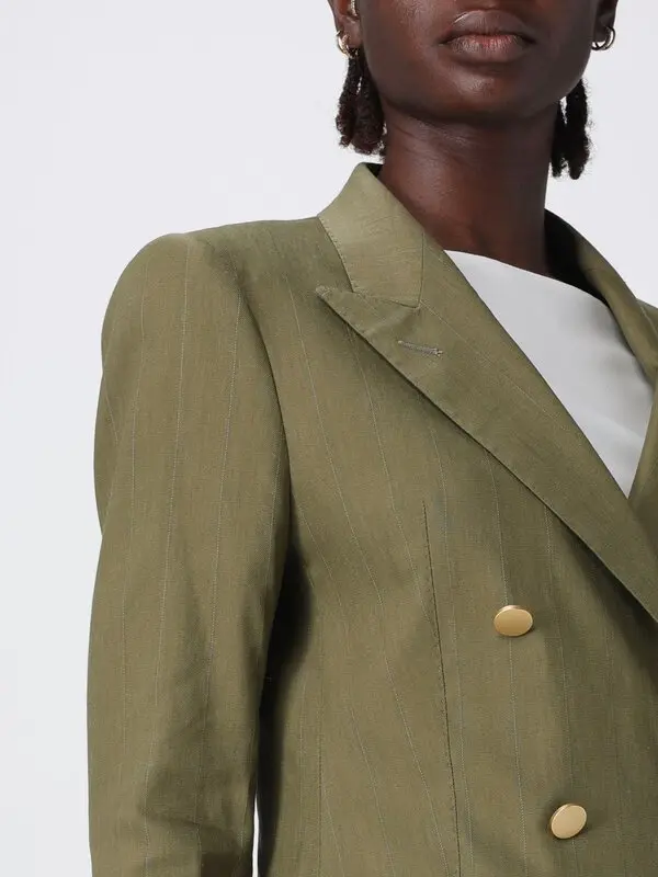 Tagliatore Double-breasted Linen Blend Suit