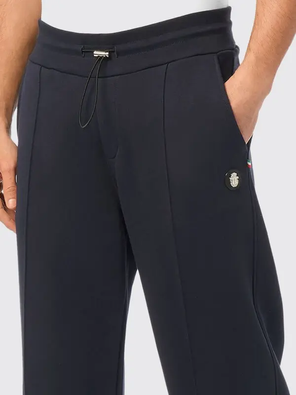 BILLIONAIRE Cotton Jogging Trousers - Blue