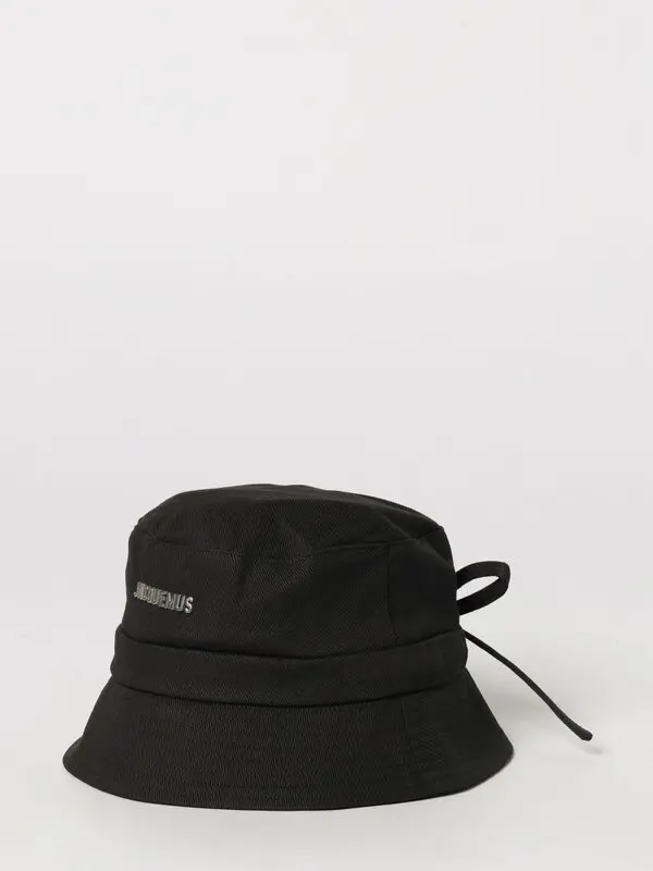 Jacquemus Le Bob Gadjo Bucket Hat - Black