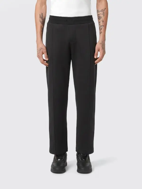 BILLIONAIRE Cotton Jogging Trousers - Black