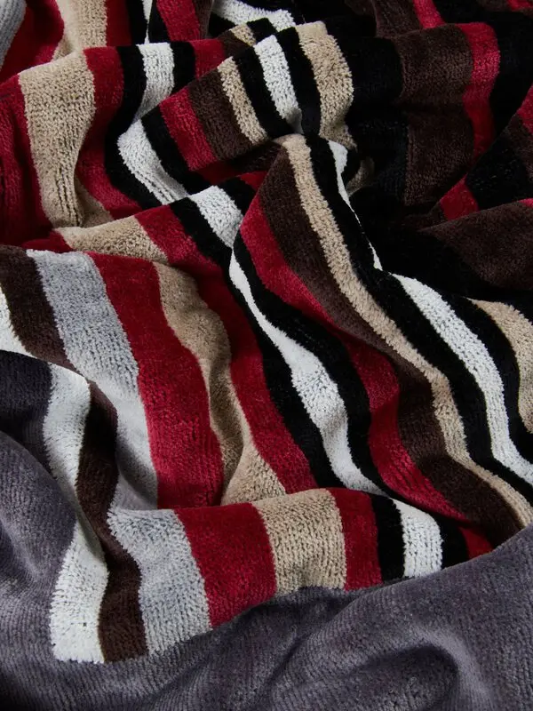 CARRARA Bora Bora Striped Cotton Terry Set Of Two Towels