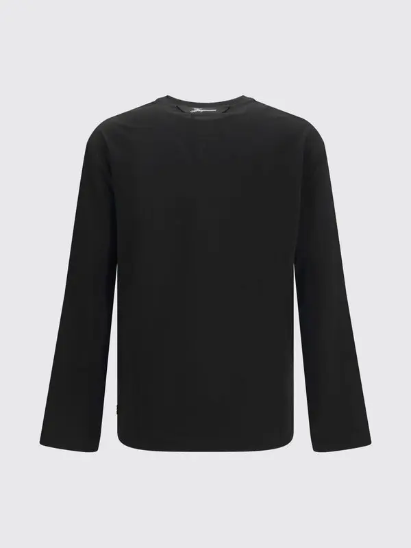Jacquemus Long-sleeved T-shirt In Paper-blend Jersey
