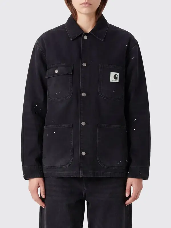 Carhartt Work In Progress Og Michigan Shirt Jacket With Abstract Pattern