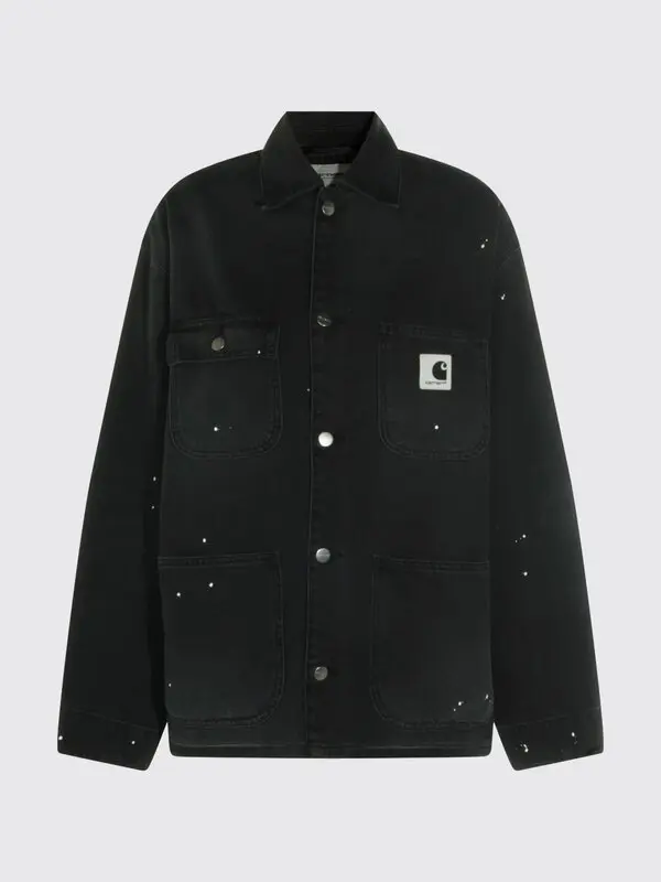 Carhartt Work In Progress Og Michigan Shirt Jacket With Abstract Pattern