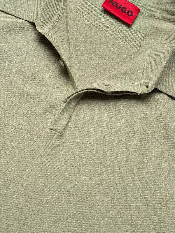 BOSS Viscose Polo Shirt