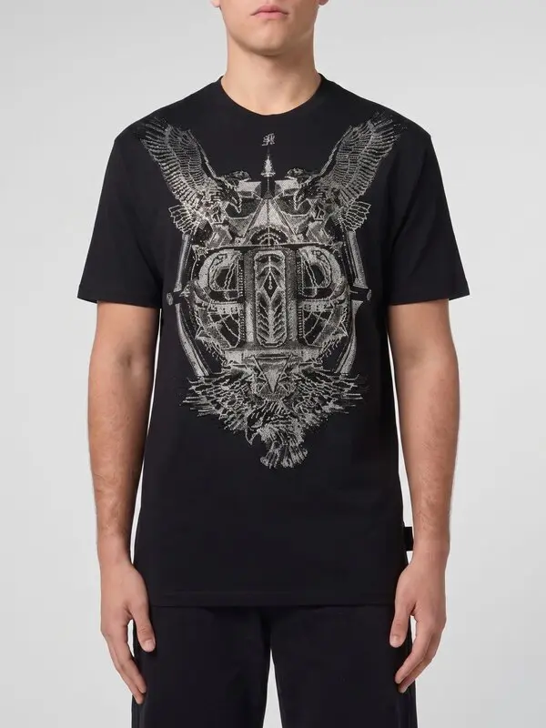 Philipp Plein Printed Cotton T-shirt