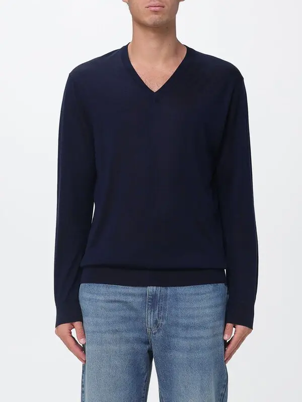 BALLANTYNE Silk Knit Top - Navy