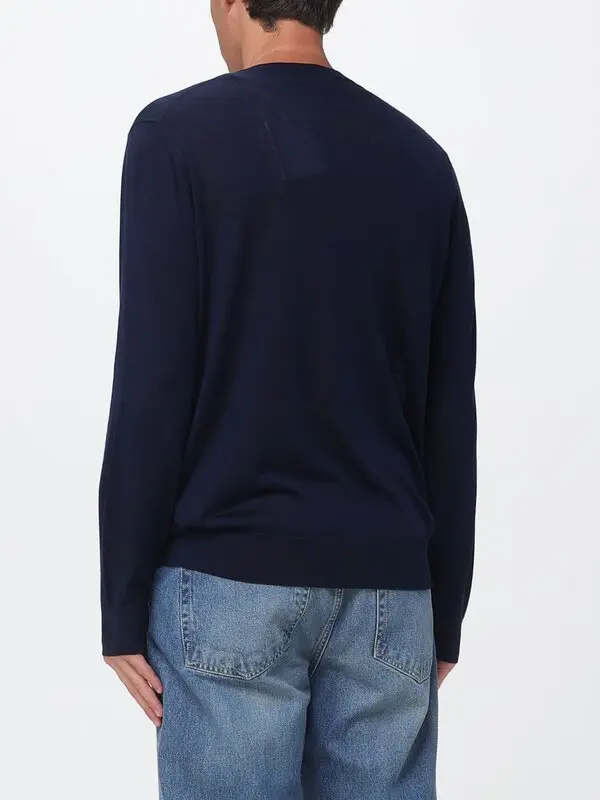 BALLANTYNE Silk Knit Top - Navy