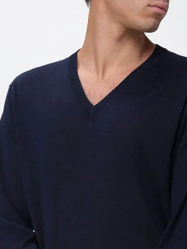 BALLANTYNE Silk Knit Top - Navy
