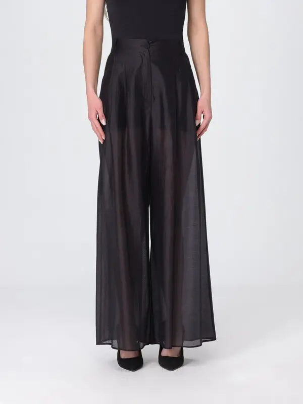 HANITA Wide-leg Fabric Trousers