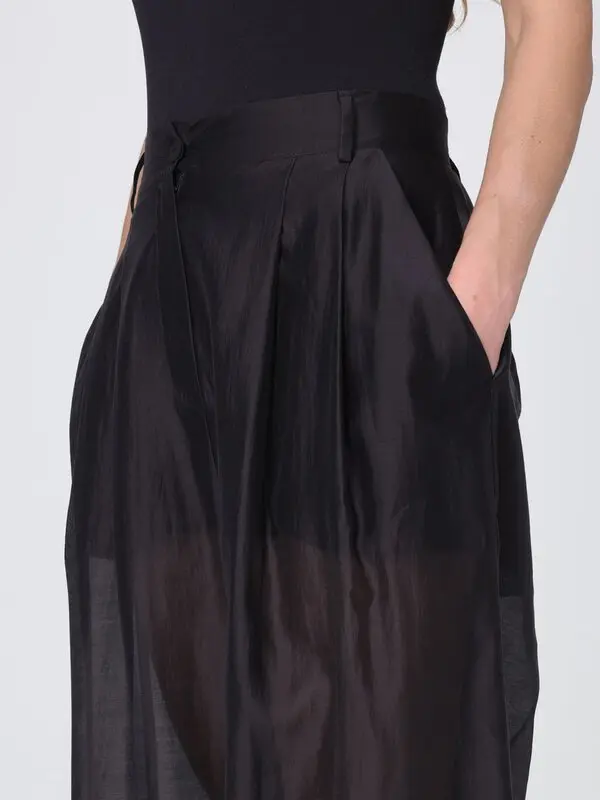HANITA Wide-leg Fabric Trousers