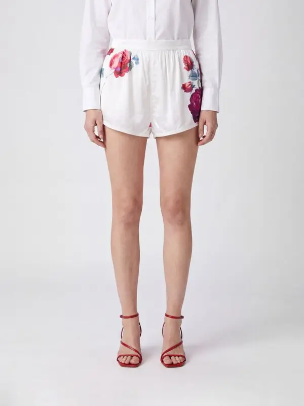 N° 21 Floral Printed Shorts