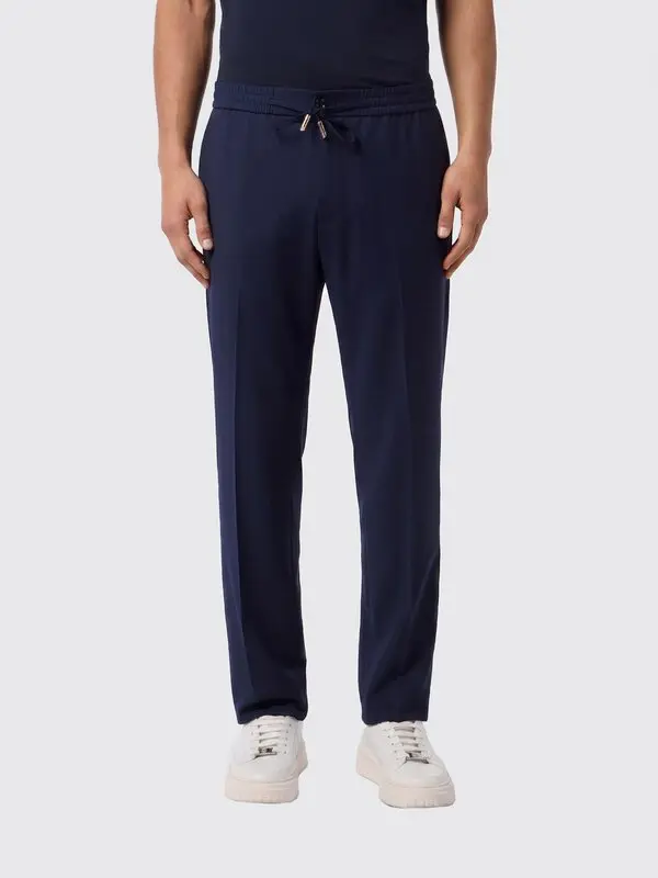BILLIONAIRE Wool Jogging Trousers - Navy