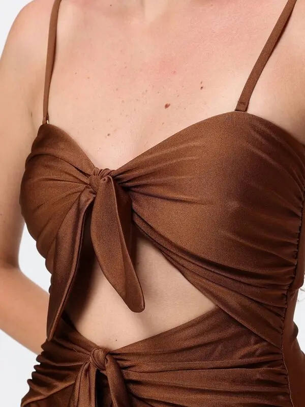 Zimmermann Sweetheart Neckline Cut-out One-piece Swimsuit