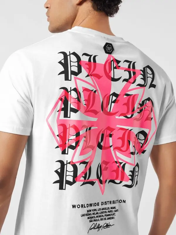 Philipp Plein Printed Cotton T-shirt