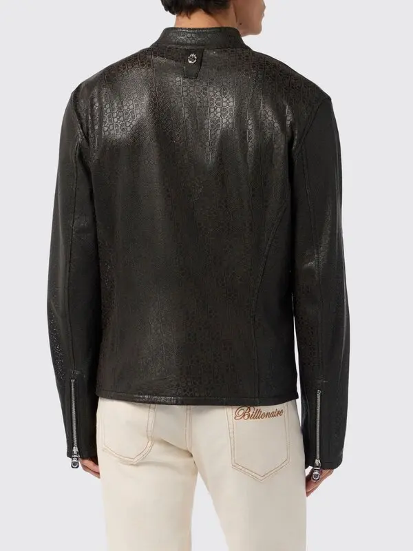 BILLIONAIRE Calfskin Biker Jacket
