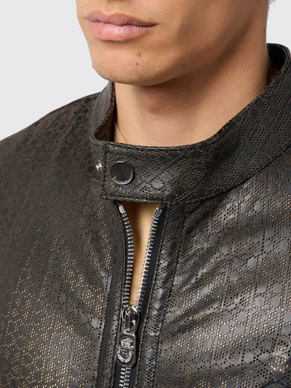 BILLIONAIRE Calfskin Biker Jacket