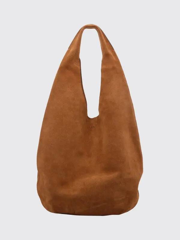 A.p.c. Le Neige Suede Shoulder Bag - Camel