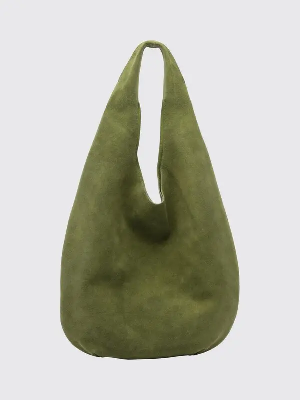 A.p.c. Le Neige Suede Shoulder Bag - Olive