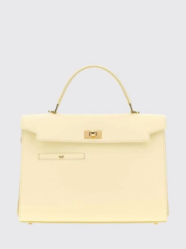 ANYA HINDMARCH Mortimer Calf Leather Top Handle Bag