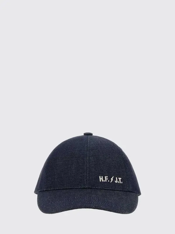 A.p.c. X Frgmt Rabbit Cotton Denim Baseball Cap With Embroidered Logo
