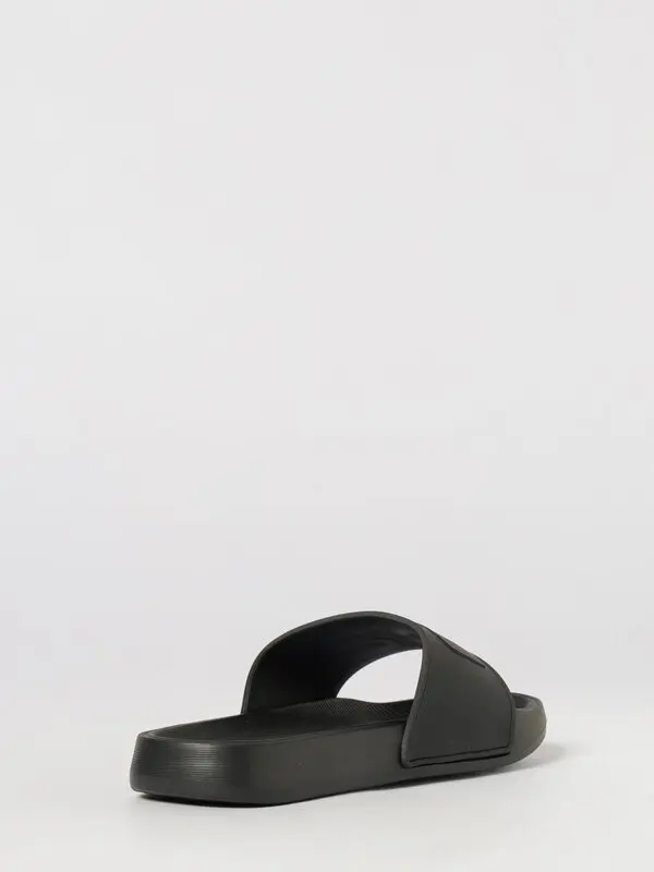 SUNS Rubber Embossed Logo Slide Sandals