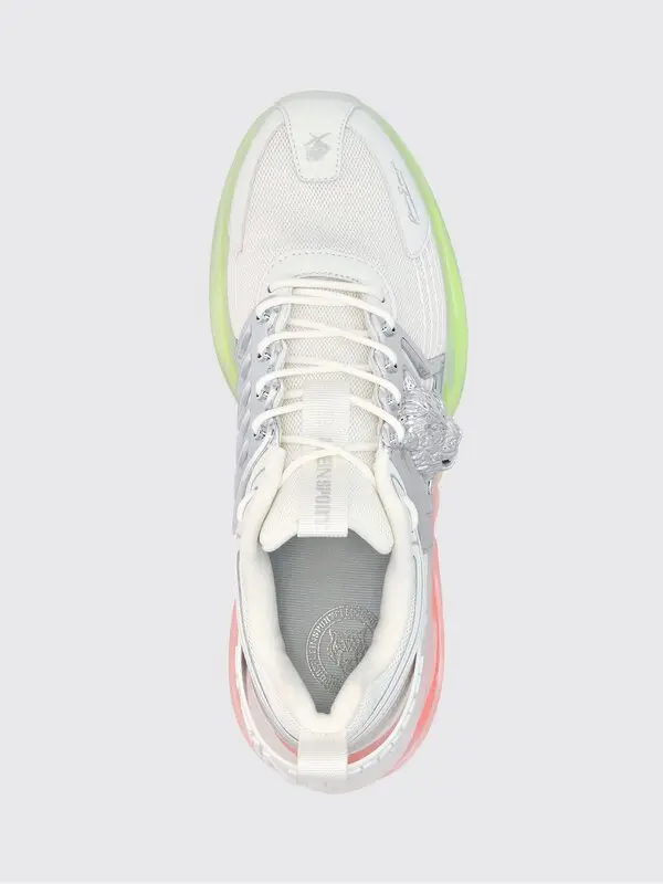 PLEIN SPORT Runner Tiger Low-top Mesh Trainers With Chunky Sole
