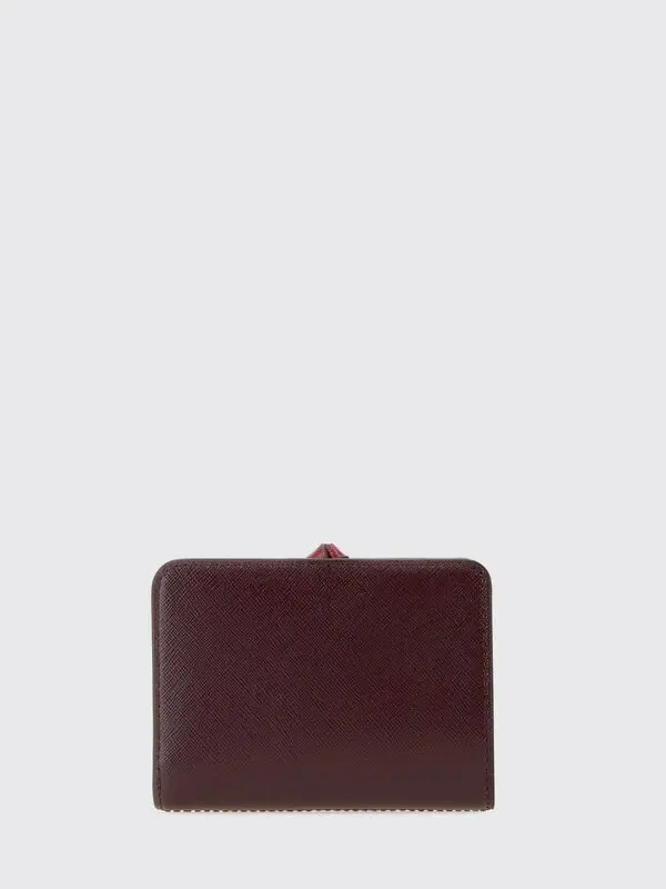 Marc Jacobs The Snapshot Mini Leather Wallet With Double J Logo