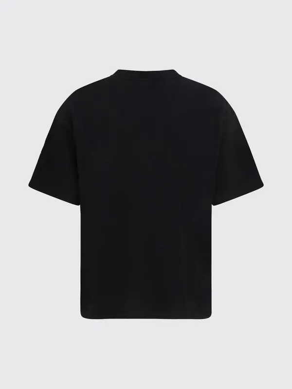 REPRESENT Vintage-style Cotton T-shirt With Printed Logo And Dropped Shoulders