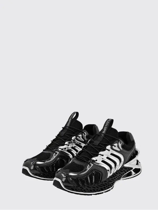 PLEIN SPORT Thunder Stroke Gen X 02 Mesh Sneakers With Chunky Sole - Black 1