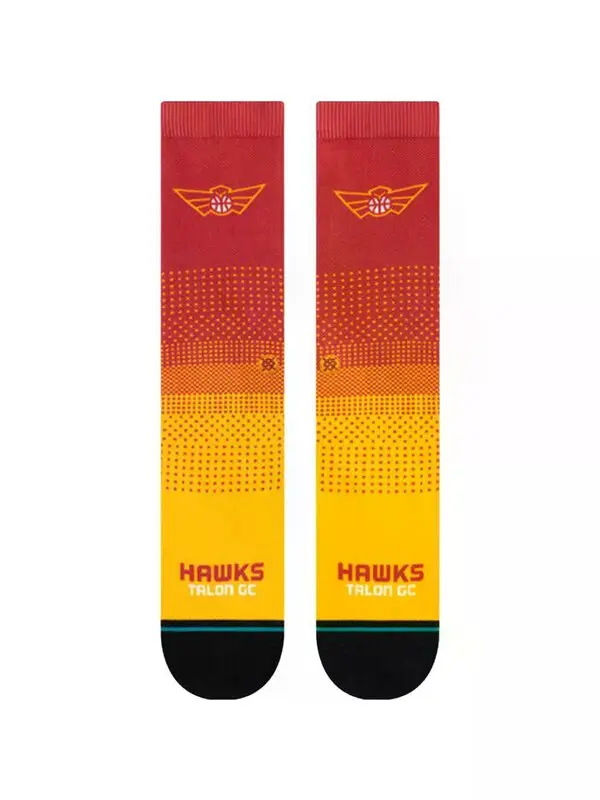 Stance Nba Atlanta Hawks Talon Gc Socks - Red