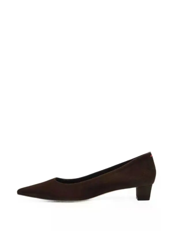 AeydĒ Judi Pointed-toe Suede Pumps