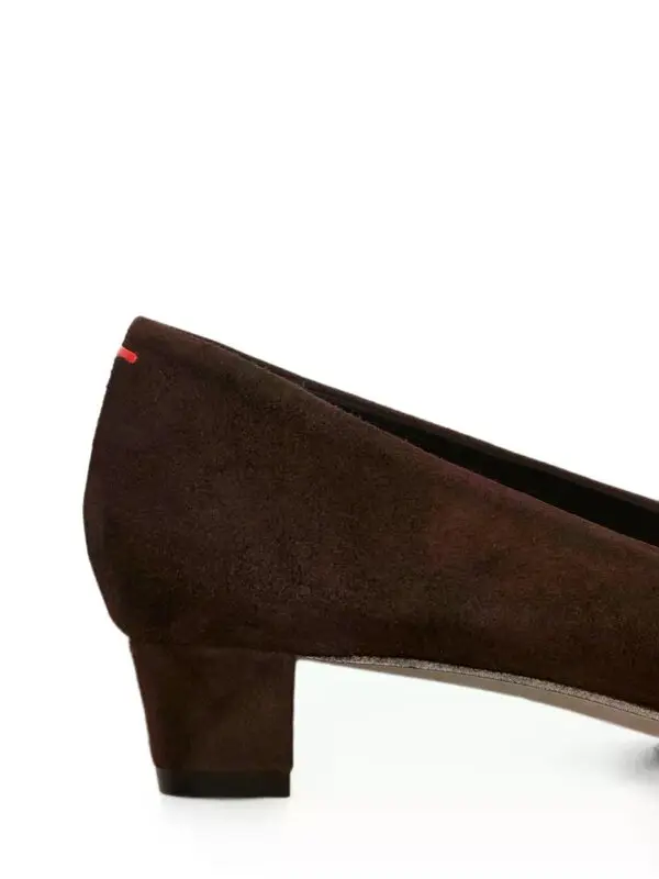 AeydĒ Judi Pointed-toe Suede Pumps