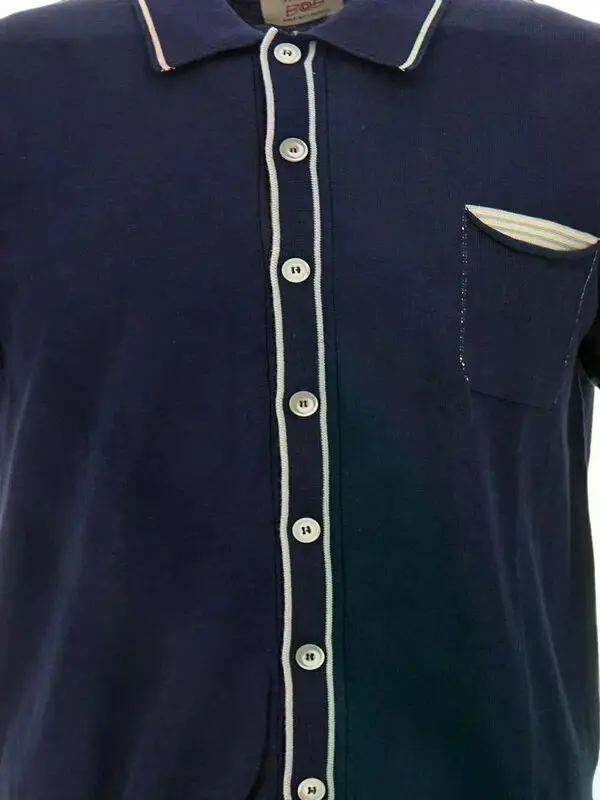 BOB Brett Contrast-trim Shirt