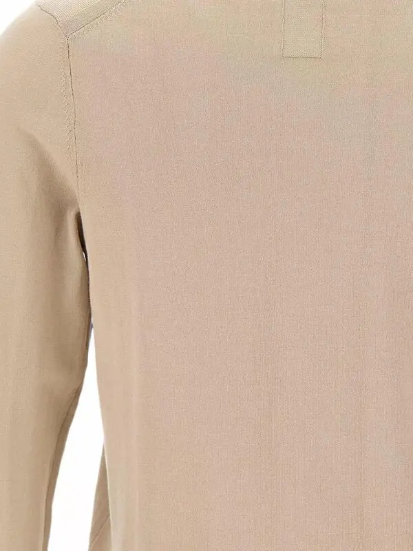 DIKTAT Zip-front Ribbed Cardigan