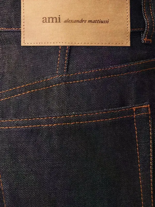 AMI Paris Balloon-fit Cotton Jeans